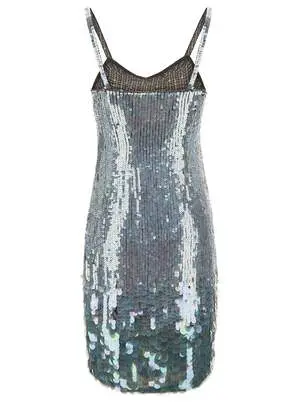 P.a.r.o.s.h Sequined Mini Dress - Multicolor