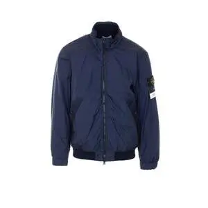 Stone Island Logo Garment Dyed Jacket