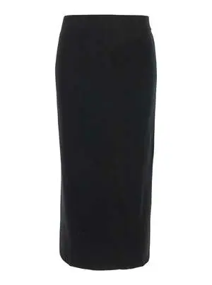 P.a.r.o.s.h Wool Cashmere Stretch Skirt - Multicolor
