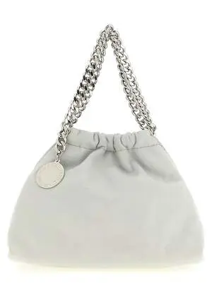 Stella McCartney Falabella Mini Drawstring Handbag - Gray