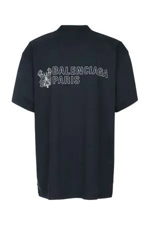 Balenciaga Oversized T-shirt - Multicolor
