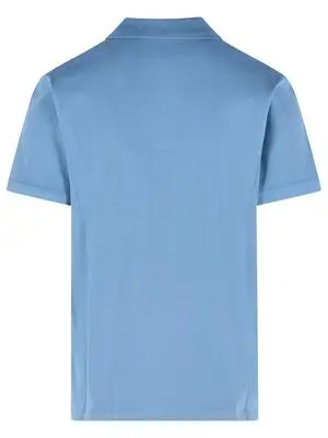 Moncler Polo Shirt In Light Cotton