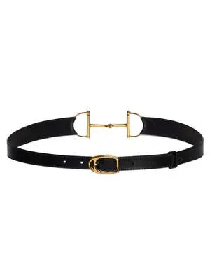 Gucci Oversize Clamp Belt - Black
