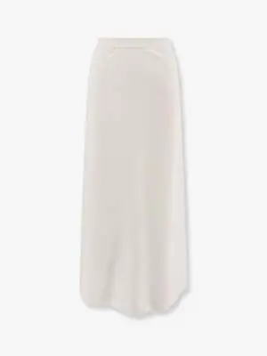 Max Mara Vernice Viscose Flared Skirt - Multicolor