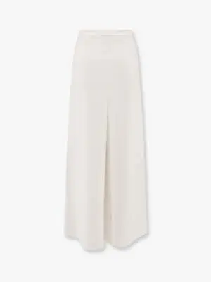 Max Mara Vernice Viscose Flared Skirt - Multicolor