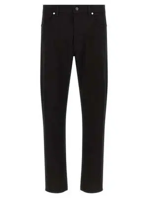 Stone Island Garment-dyed Bull Denim Jeans - Black