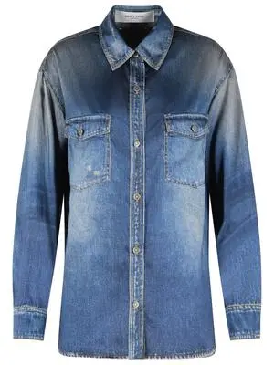 GOLDEN GOOSE GOLDEN GOOSE Patty Over Fit Cotton Shirt