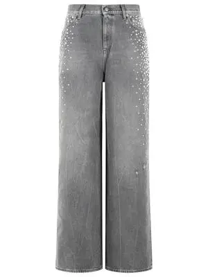 Golden Goose Zip Up Jeans For Women