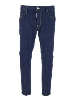 Dsquared2 Raw Edge Hem Bottoms For Men