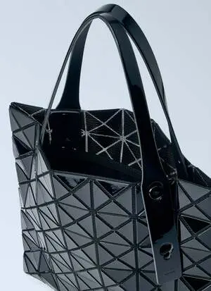 Issey Miyake Geometric Panel Tote Bag - Black