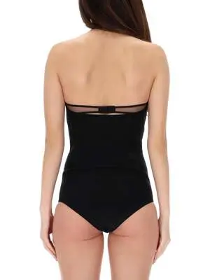 COURREGES Bustier Lingerie Top - Black