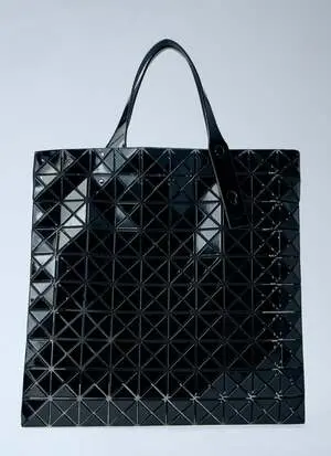 Issey Miyake Geometric Paneled Tote Bag - Black