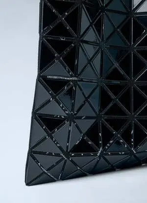 Issey Miyake Geometric Paneled Tote Bag - Black