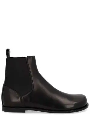 Fendi Chelsea Squared Ff Boot - Black
