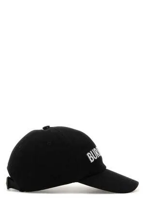 Burberry Gabardine Baseball Cap - Black