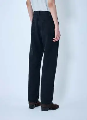 Saint Laurent Loose Straight Denim Pants