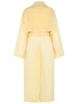 Sportmax Fata" Trench Coat - Cream