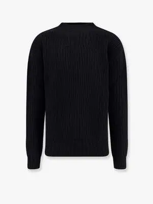 Rick Owens Fisherman Round Neck Virgin Wool Sweater - Multicolor