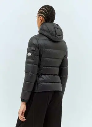 Moncler Gles Hooded Down Jacket - Black