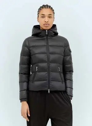 Moncler Gles Hooded Down Jacket - Black