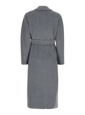 Max Mara Madame Double-breasted Wool And Cashmere Coat - Multicolor
