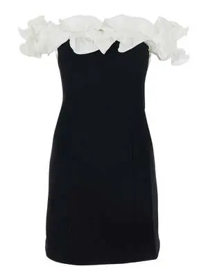 ROTATE BY BIRGER CHRISTENSEN Off-the-shoulder Ruffled Dress - Multicolor