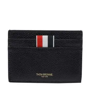 Thom Browne Logo Cards Holder - Black