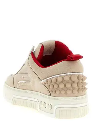 CHRISTIAN LOUBOUTIN Astroloubi 2 Grain De Poudre Nabuck Sneakers