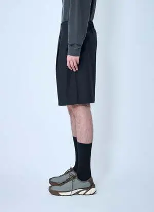 Our Legacy Elasticated Waist Leisure Shorts - Black