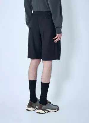 Our Legacy Elasticated Waist Leisure Shorts - Black