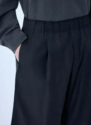 Our Legacy Elasticated Waist Leisure Shorts - Black