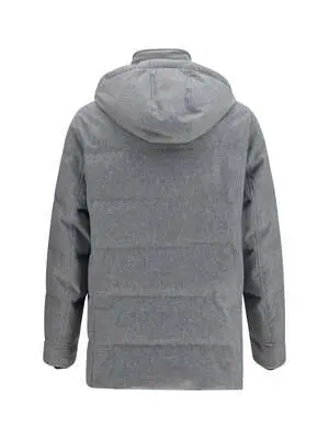 Brunello Cucinelli Cashmere Down Jacket - Gray