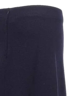 JIL SANDER Long Wool Skirt