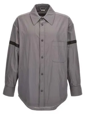 Thom Browne Snap Front' Overshirt - Gray