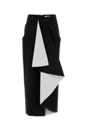 Givenchy Wool Blend Skirt - Black