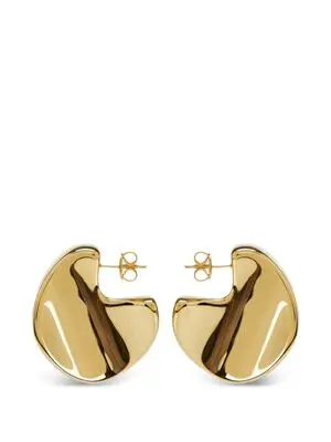Bottega Veneta Bottega Veneta Drop Earrings In Gold Plated Multicolor