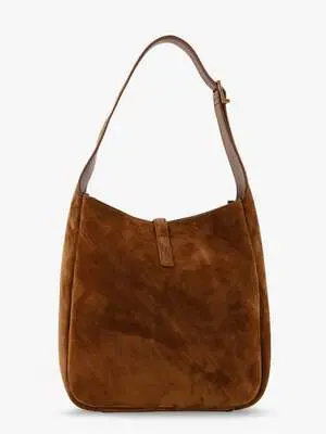 Saint Laurent Le 5 À 7 Suede Shoulder Bag - Multicolor