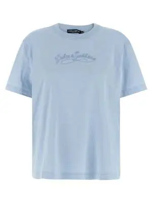 Dolce & Gabbana Embroidered Cotton T-shirt
