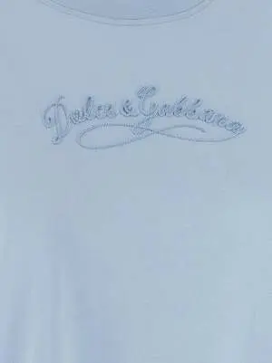 Dolce & Gabbana Embroidered Cotton T-shirt