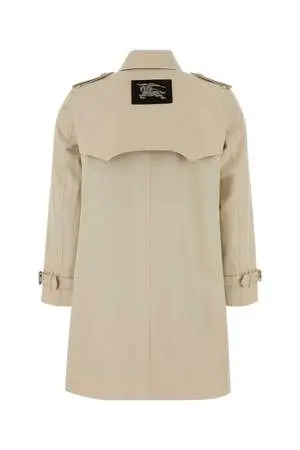 Burberry Sand Gabardine Trench Coat