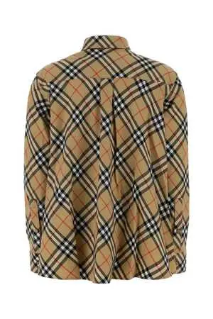 Burberry Embroidered Cotton Shirt