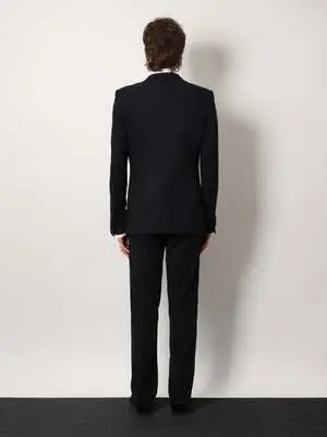 Giorgio Armani Soho Virgin Wool Tuxedo - Multicolor