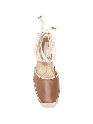 Stella McCartney Gaia Wedge Sandal With Back Strap