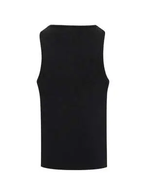 Casablanca Ribbed Tank Top