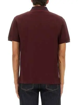 Alexander McQueen Polo Shirt With Logo On The Collar - Multicolor