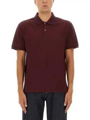 Alexander McQueen Polo Shirt With Logo On The Collar - Multicolor