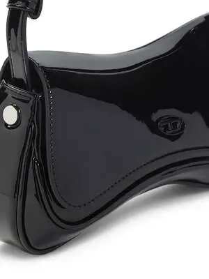 DIESEL® Play Shoulder Bag With Logo Plaque