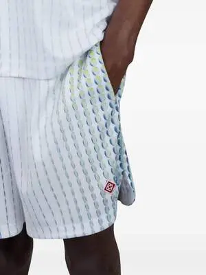 Casablanca Printed Polyester Shorts