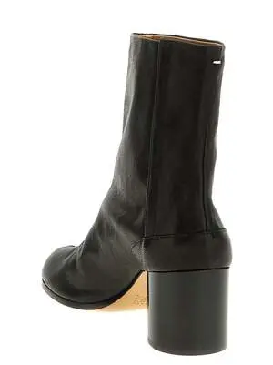 MAISON MARGIELA Tabi Ankle Boots With Cylindrical Heel