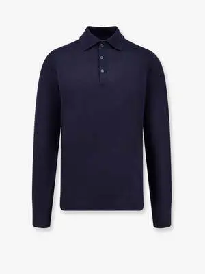 Brunello Cucinelli Cashmere And Cotton Polo Shirt - Multicolor